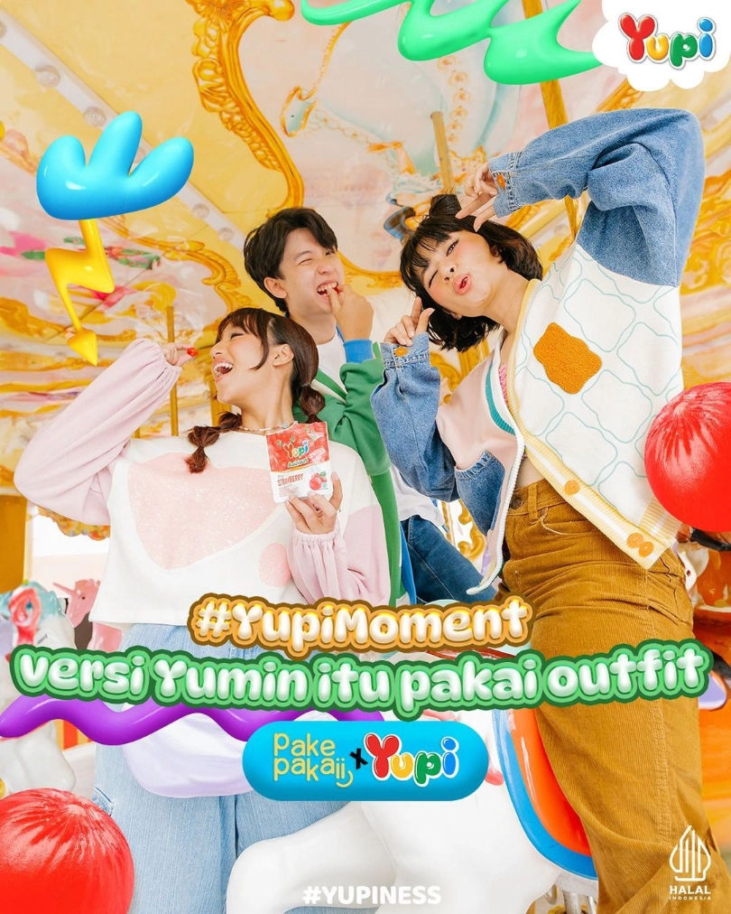 Yupi x Pakepakaii: Baju Remaja Kekinian Bertemu dengan Cita Rasa Gummy!